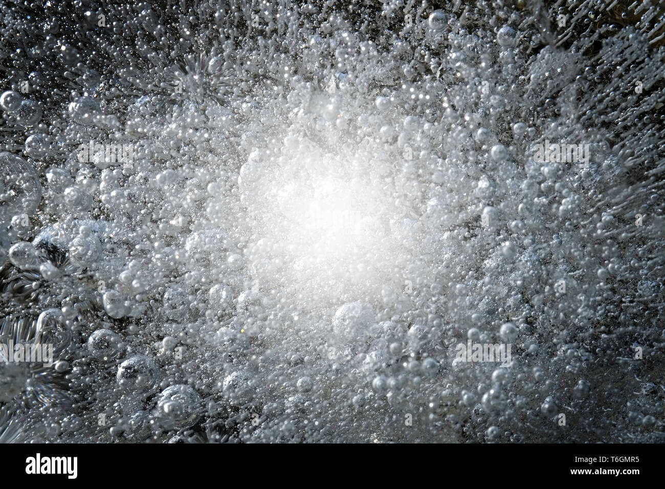Air bubbles, explosion Stock Photo - Alamy