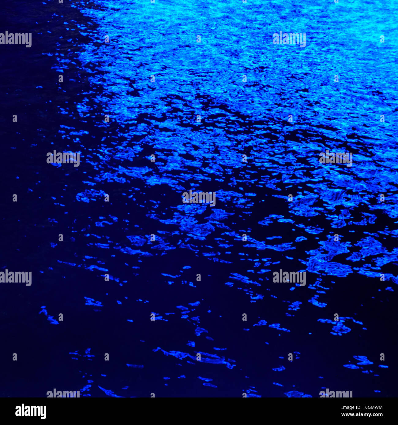 Dark blue water surface Stock Photo - Alamy