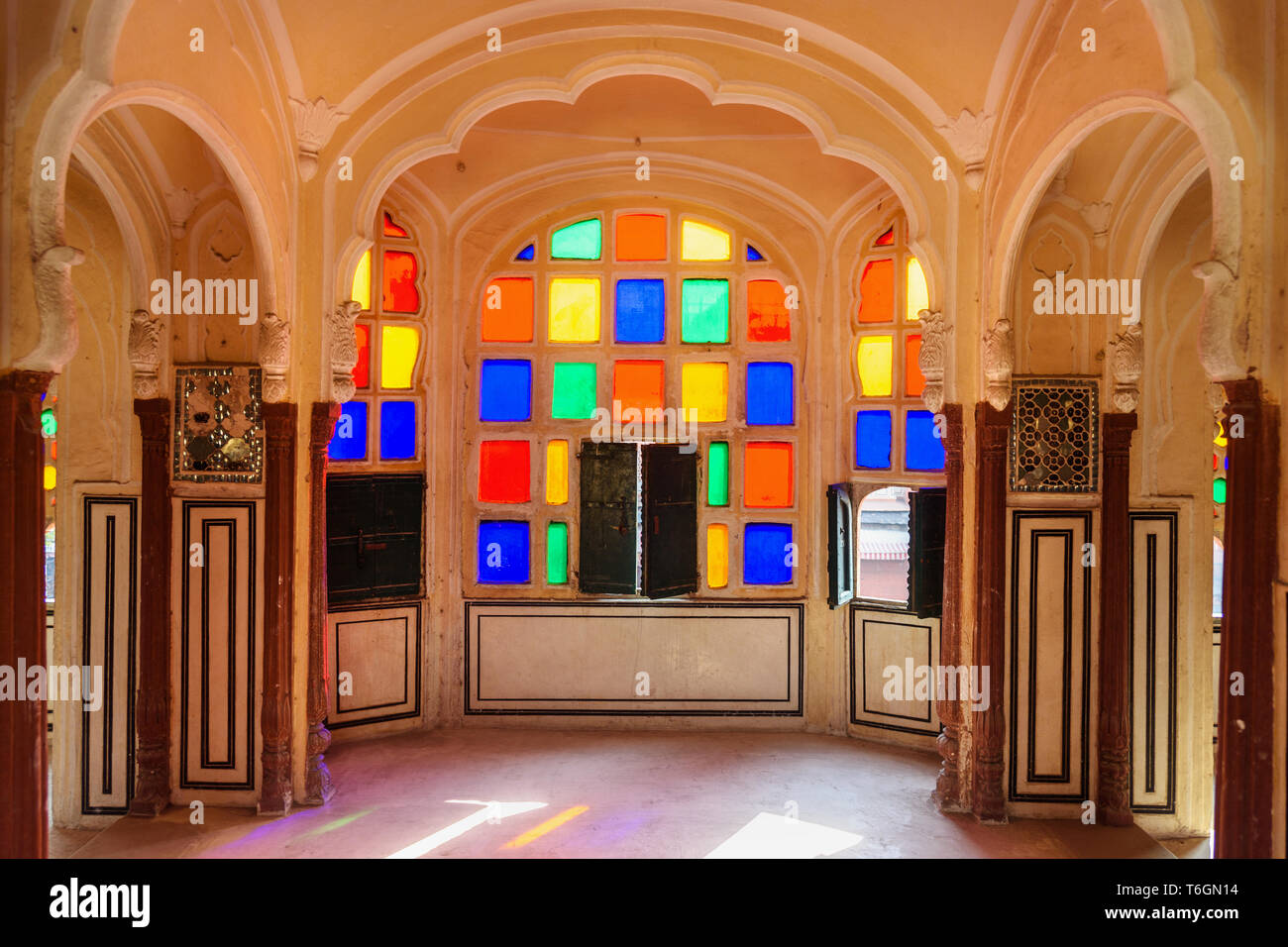 Hawa mahal jaipur india interior hi-res stock photography and images ...