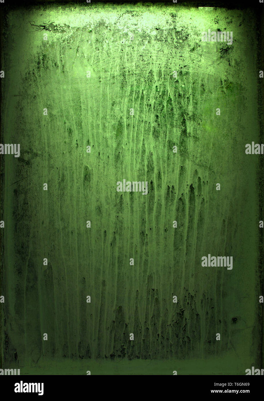 Old window with streaked paint Stock Photo - Alamy