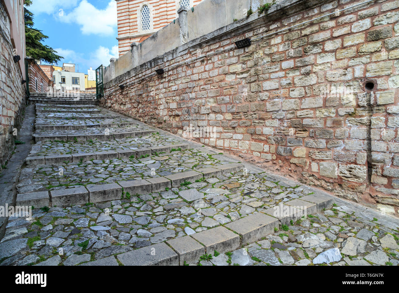 ancient stairs of Istanbul Stock Photo - Alamy