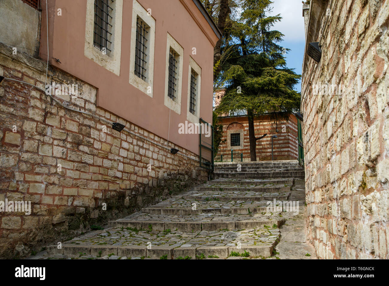 ancient stairs of Istanbul Stock Photo - Alamy
