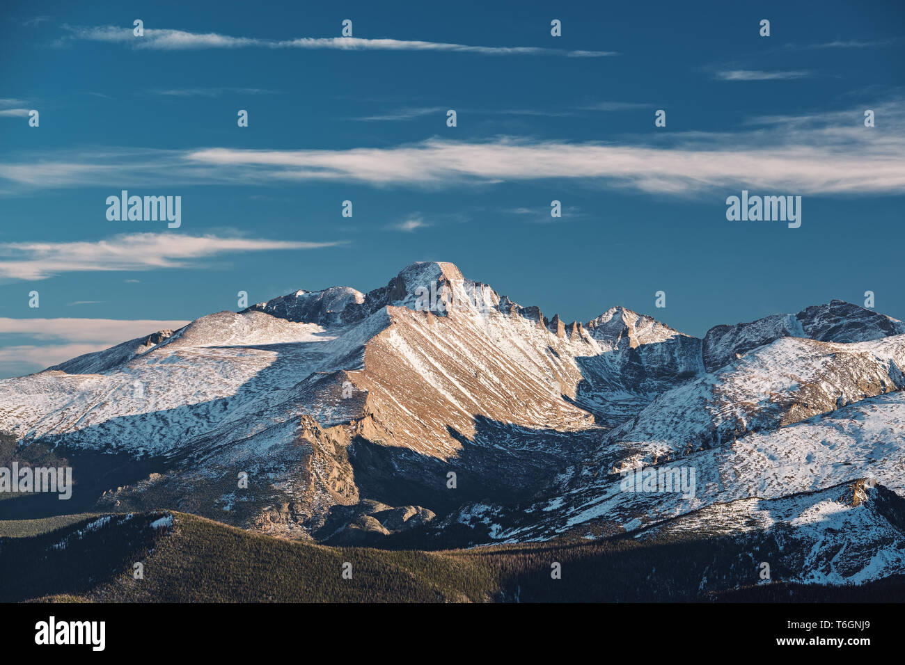 High alpine tundra landscape with mountains Stock Photo - Alamy