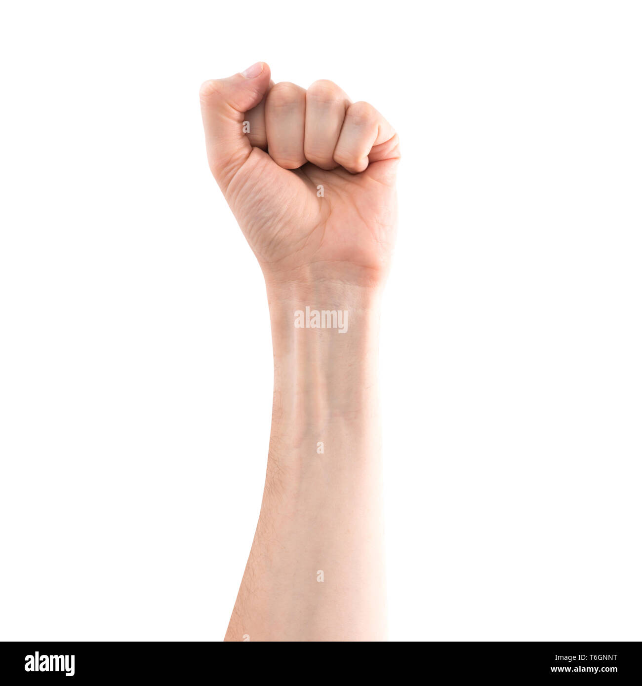 Woman clenched fist hi-res stock photography and images - Alamy