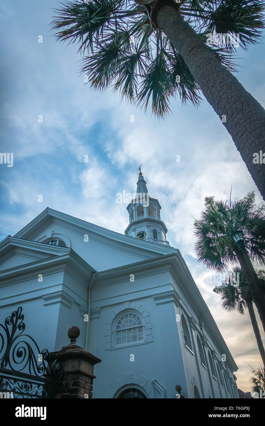 charleston south carolina historic architecture Stock Photo - Alamy