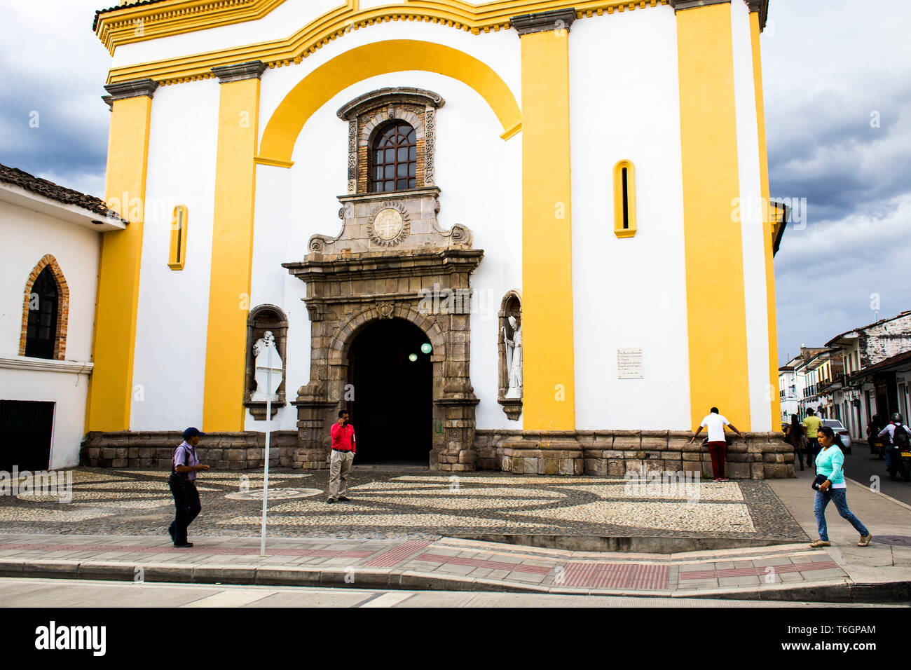 Daily life in Popayan (Colombia Stock Photo - Alamy