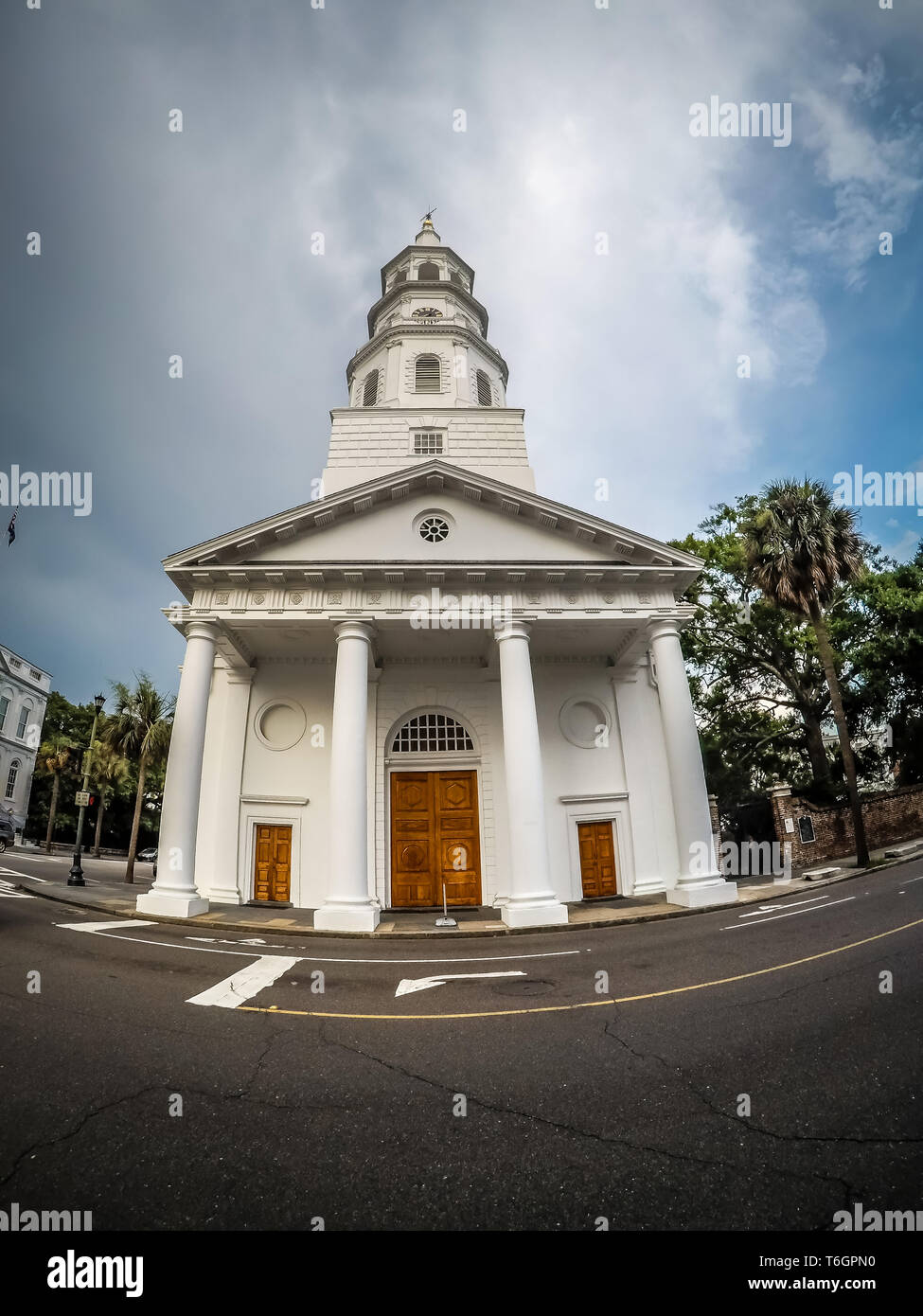 charleston south carolina historic architecture Stock Photo - Alamy