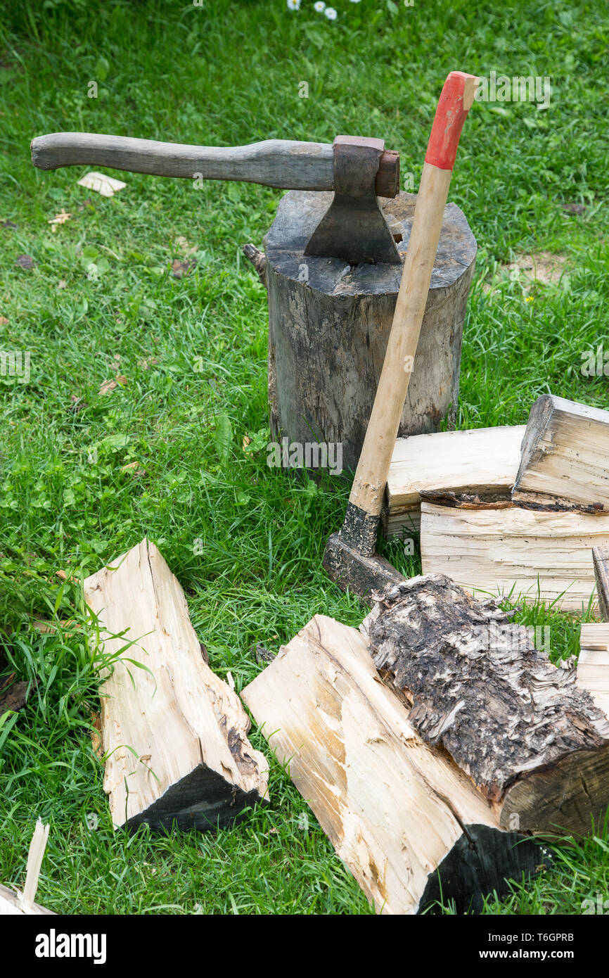 Chopping Wood Physical Change