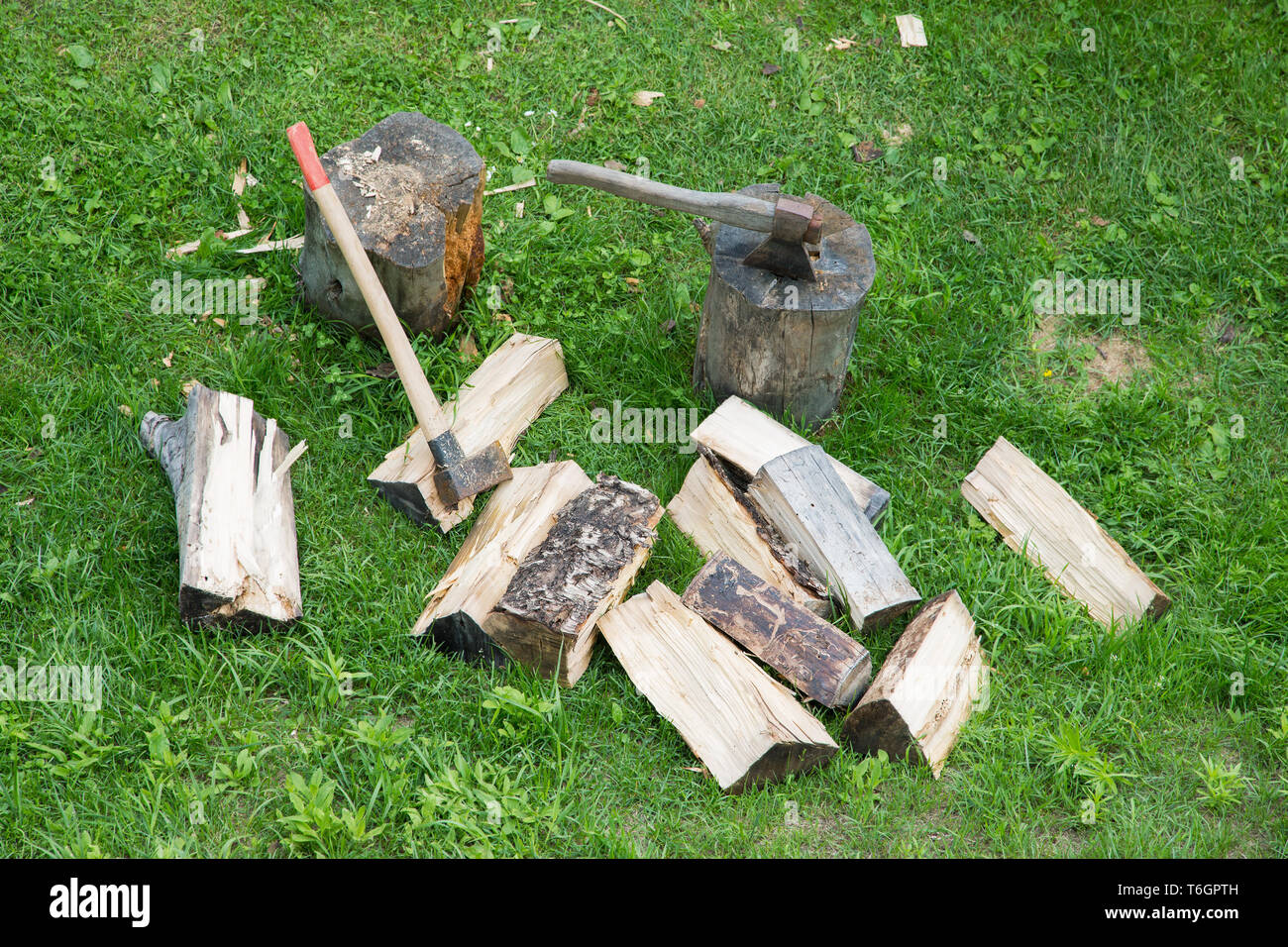 Chopping Wood Physical Change
