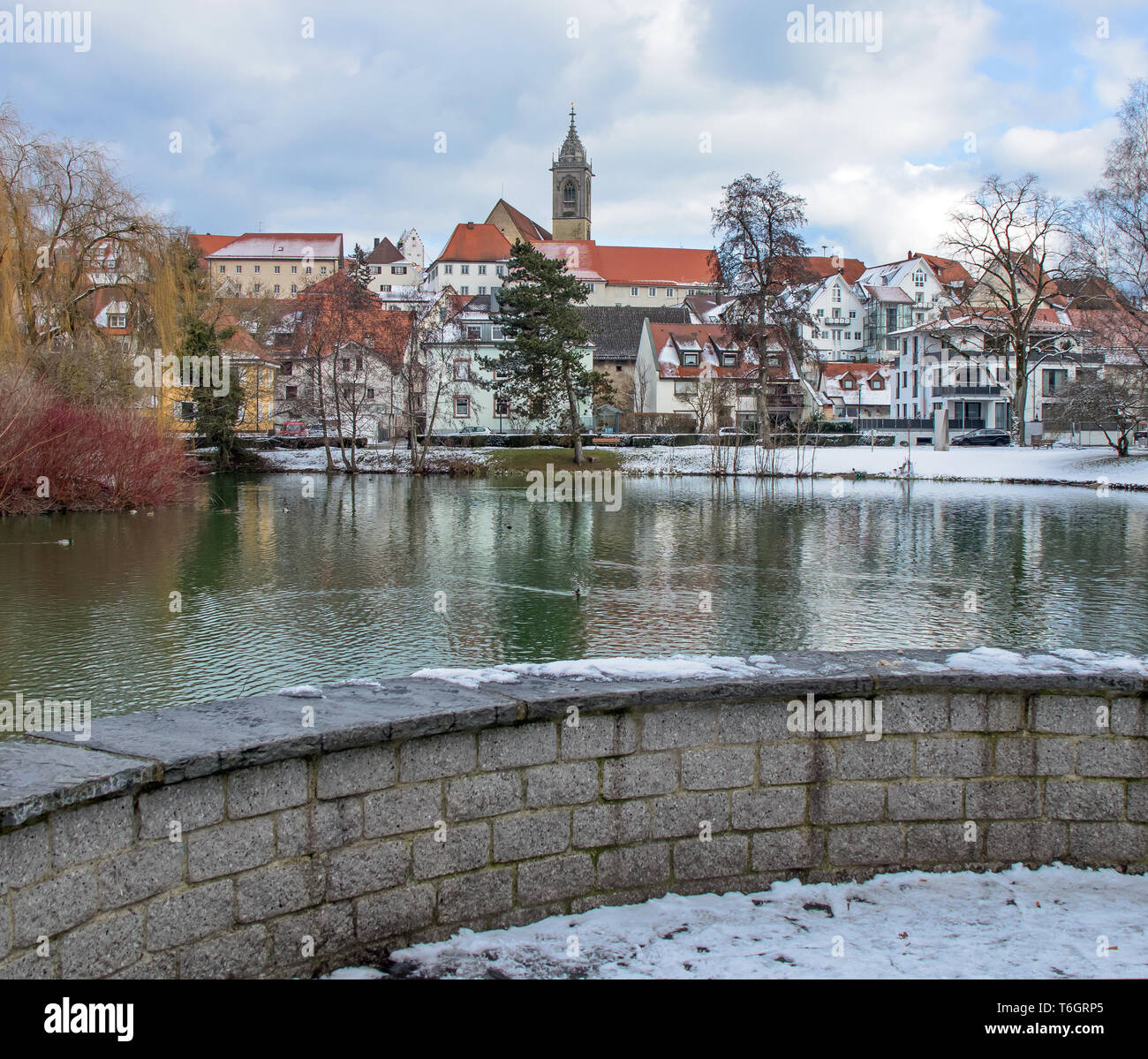 Pfullendorf with City Church St. Jakobus Stock Photo - Alamy