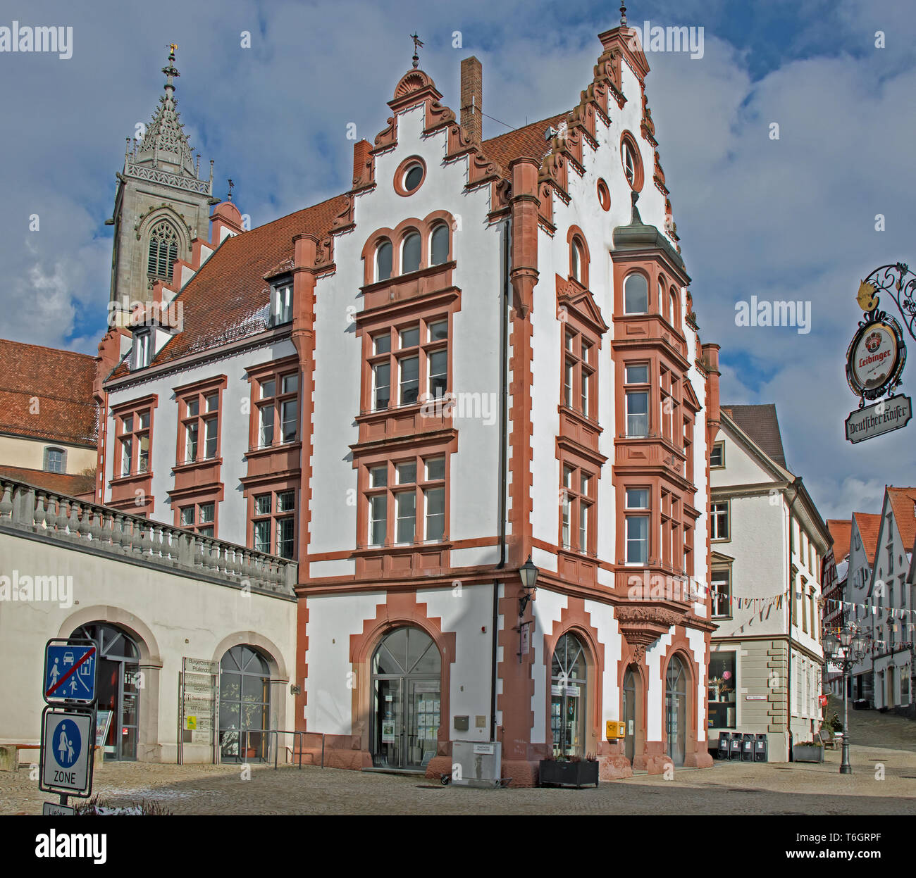 City Hall Pfullendorf Stock Photo - Alamy