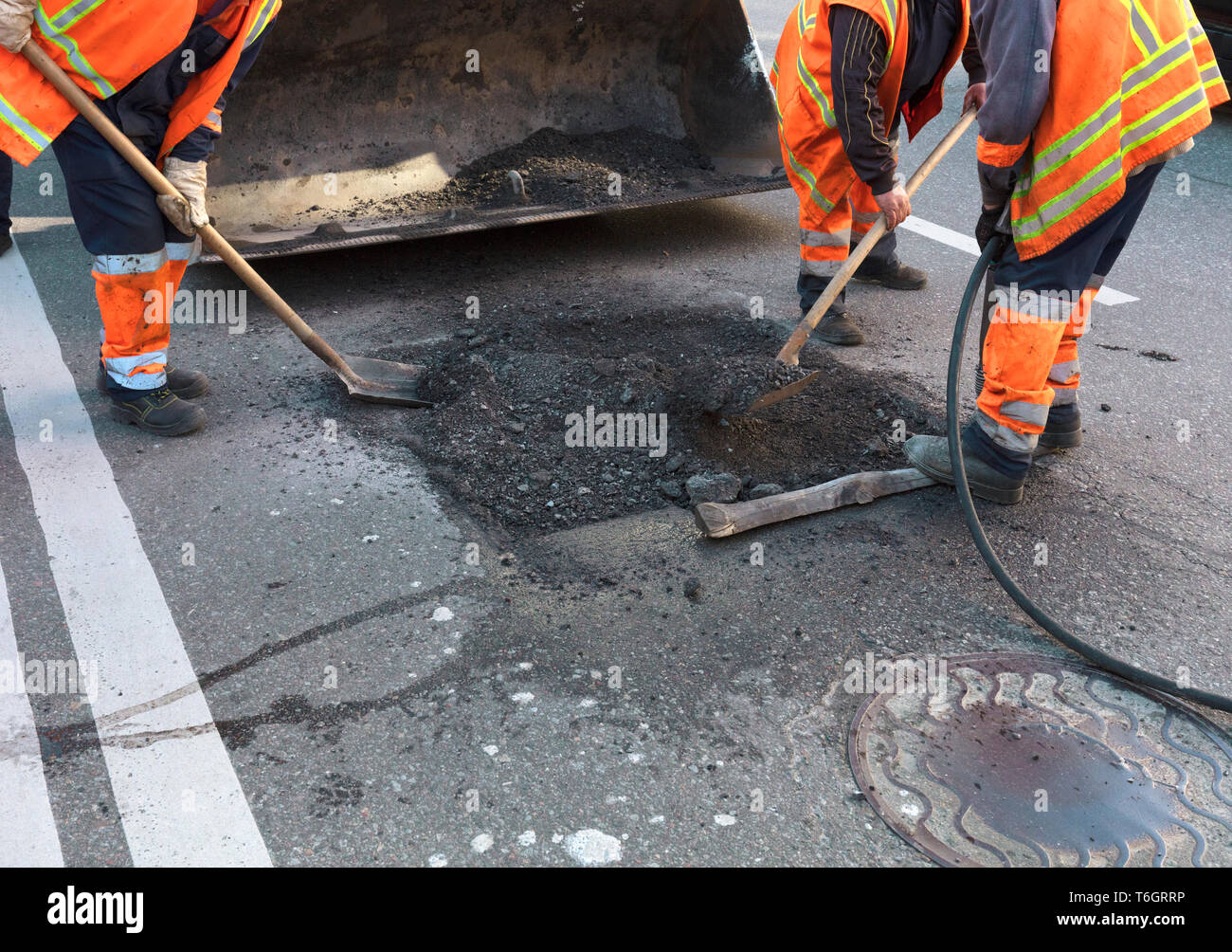 Bitumen In A Bucket High Resolution Stock Photography and Images - Alamy