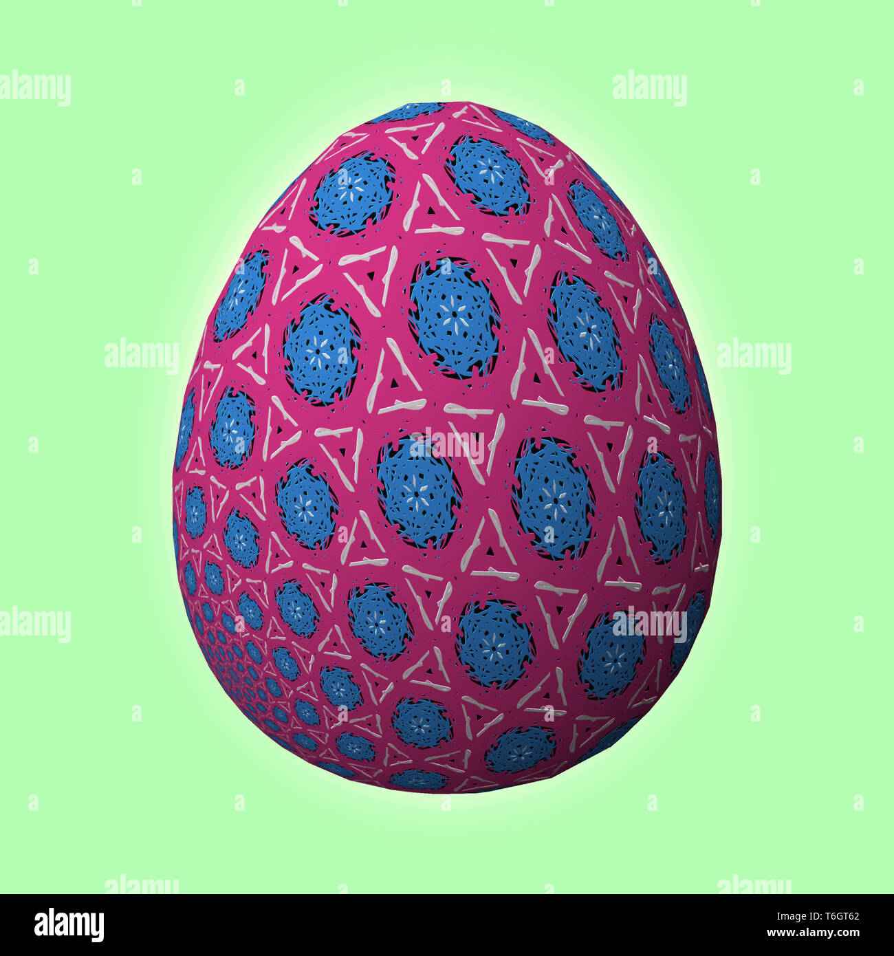Happy Easter Frohe Ostern Artfully Designed And Colorful Easter Egg