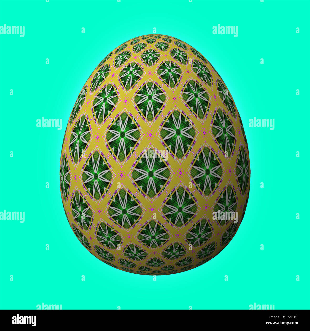 Happy Easter Frohe Ostern Artfully Designed And Colorful Easter Egg
