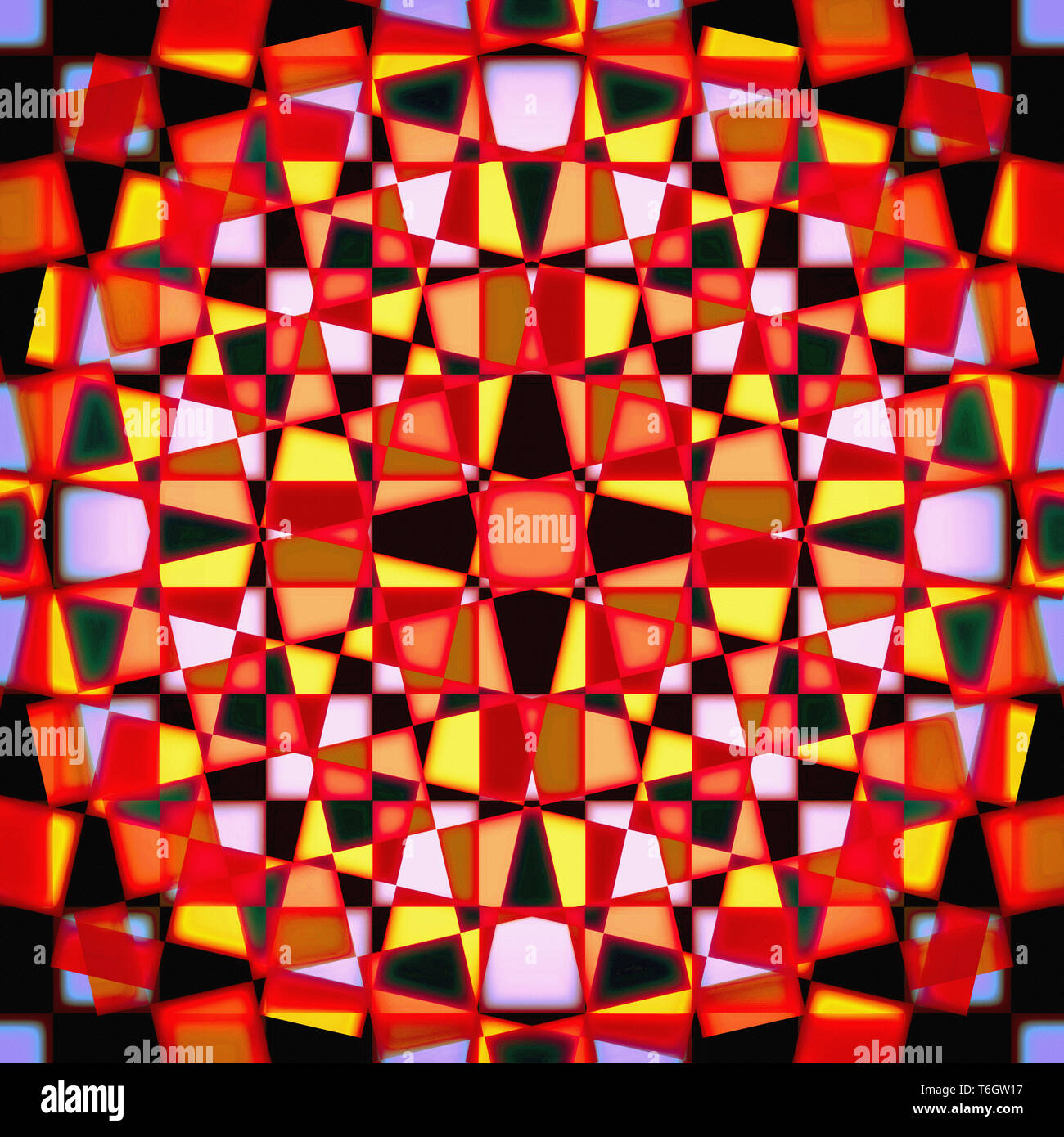 Yellow kaleidoscope color hi-res stock photography and images - Alamy