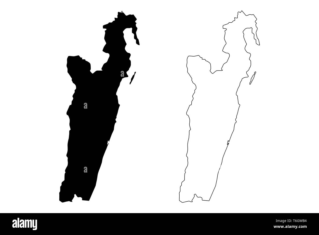 Toamasina Province (Provinces of Madagascar, Republic of Madagascar ...