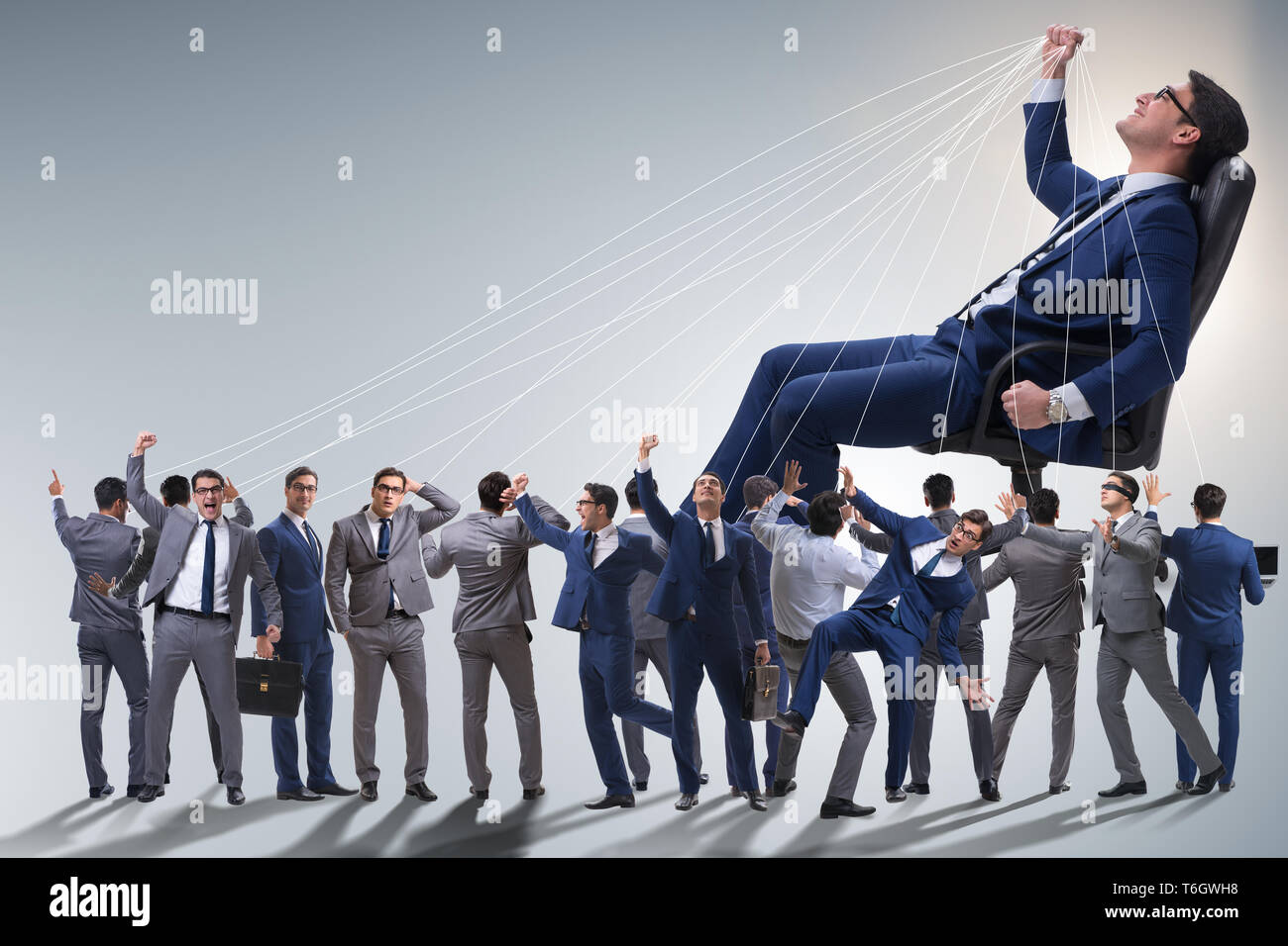 Dictator boss employees hi-res stock photography and images - Alamy