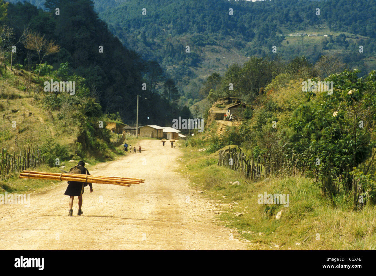MEXICO CHIAPAS INDIO VILLAGE Stock Photo - Alamy