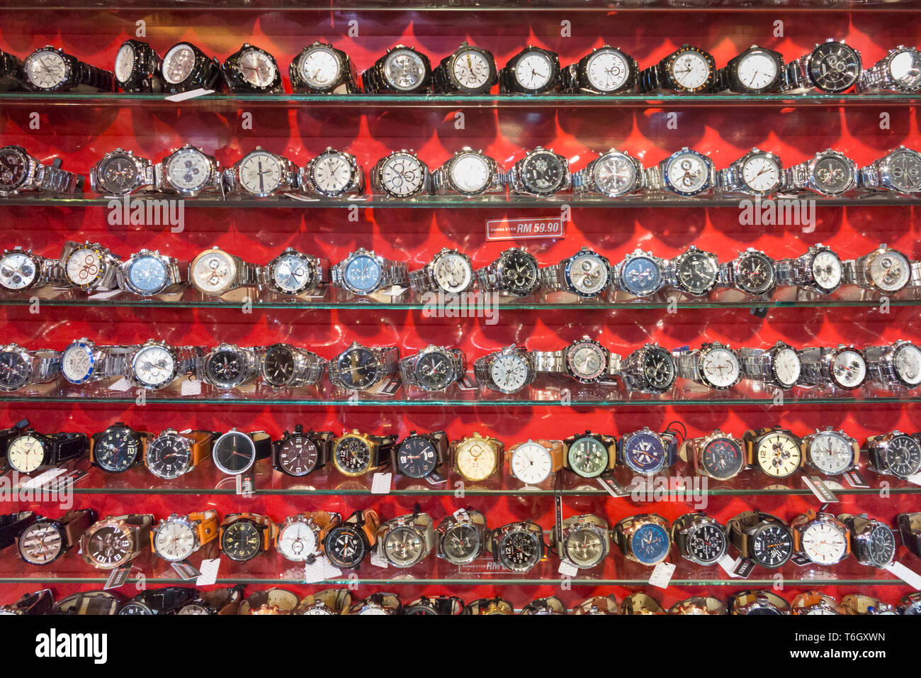 Watches display hi-res stock photography and images - Alamy