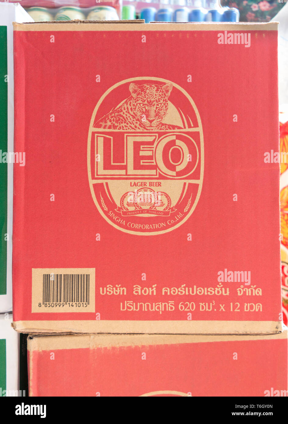 Leo beer hi-res stock photography and images - Alamy
