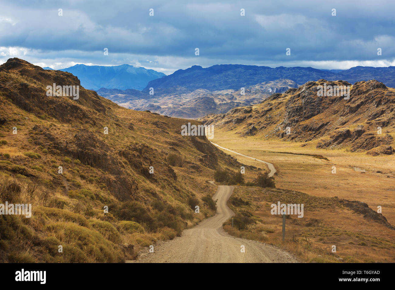 Patagonia landscapes in Southern Argentina Stock Photo - Alamy