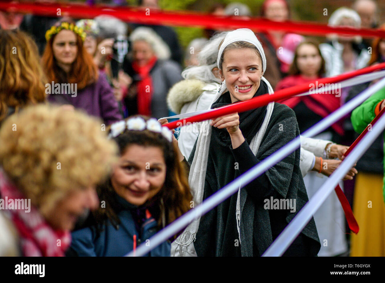 Modern interpretation ancient celtic pagan fertility rite spring hi-res ...