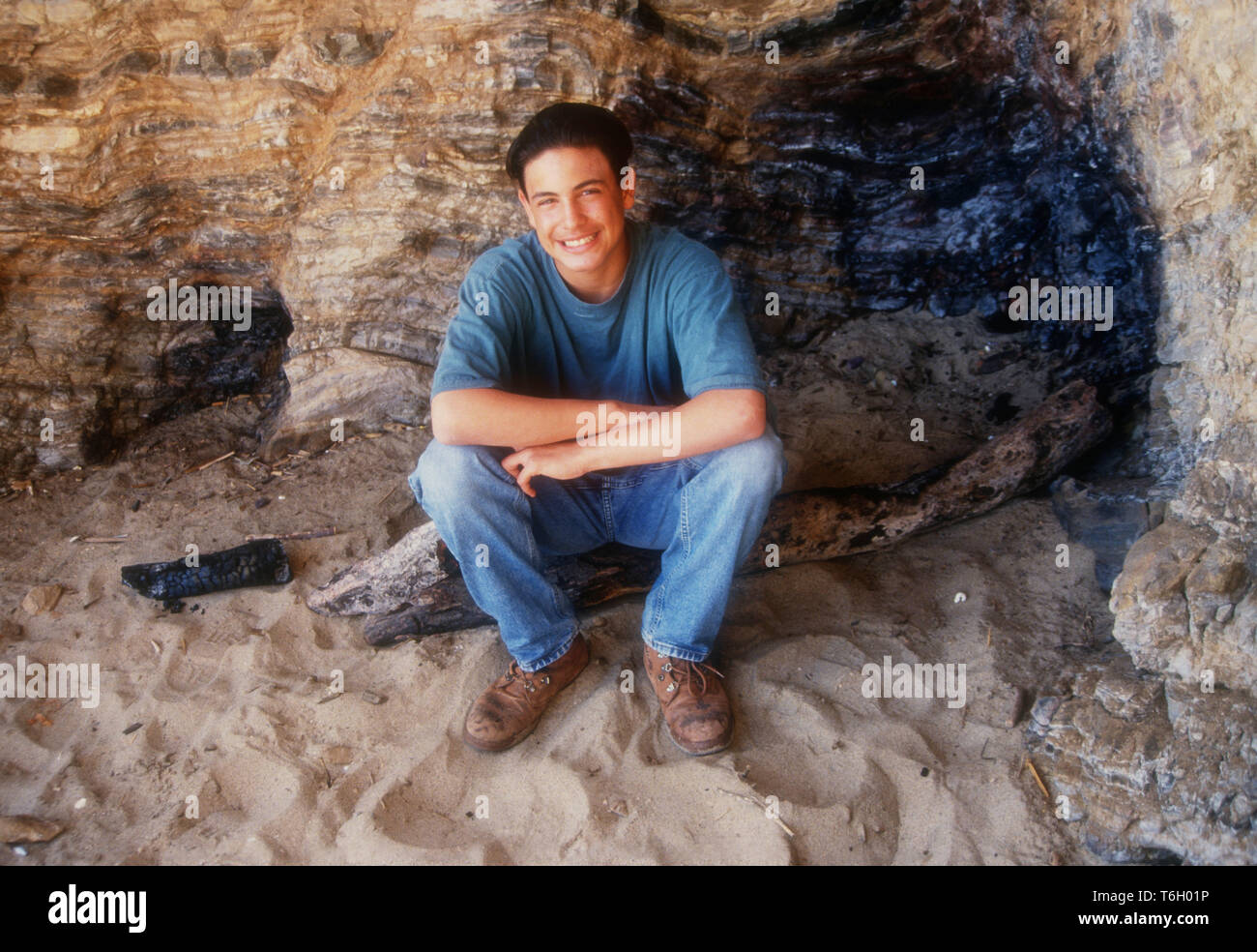 Malibu, California, USA 13th April, 1994 (Exclusive) Actor Felipe ...