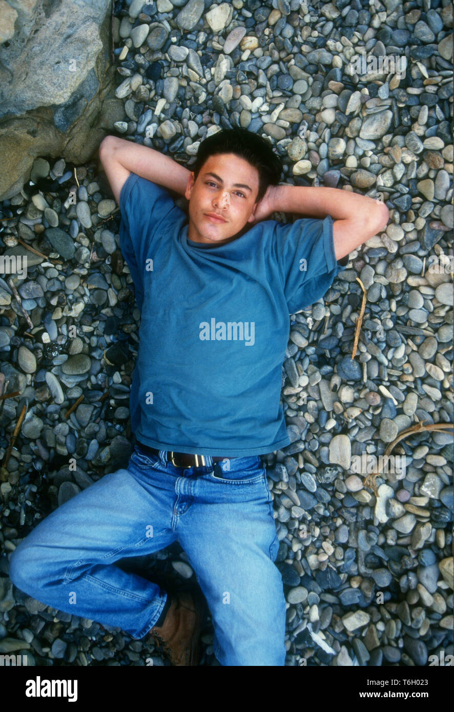 Malibu, California, USA 13th April, 1994 (Exclusive) Actor Felipe ...