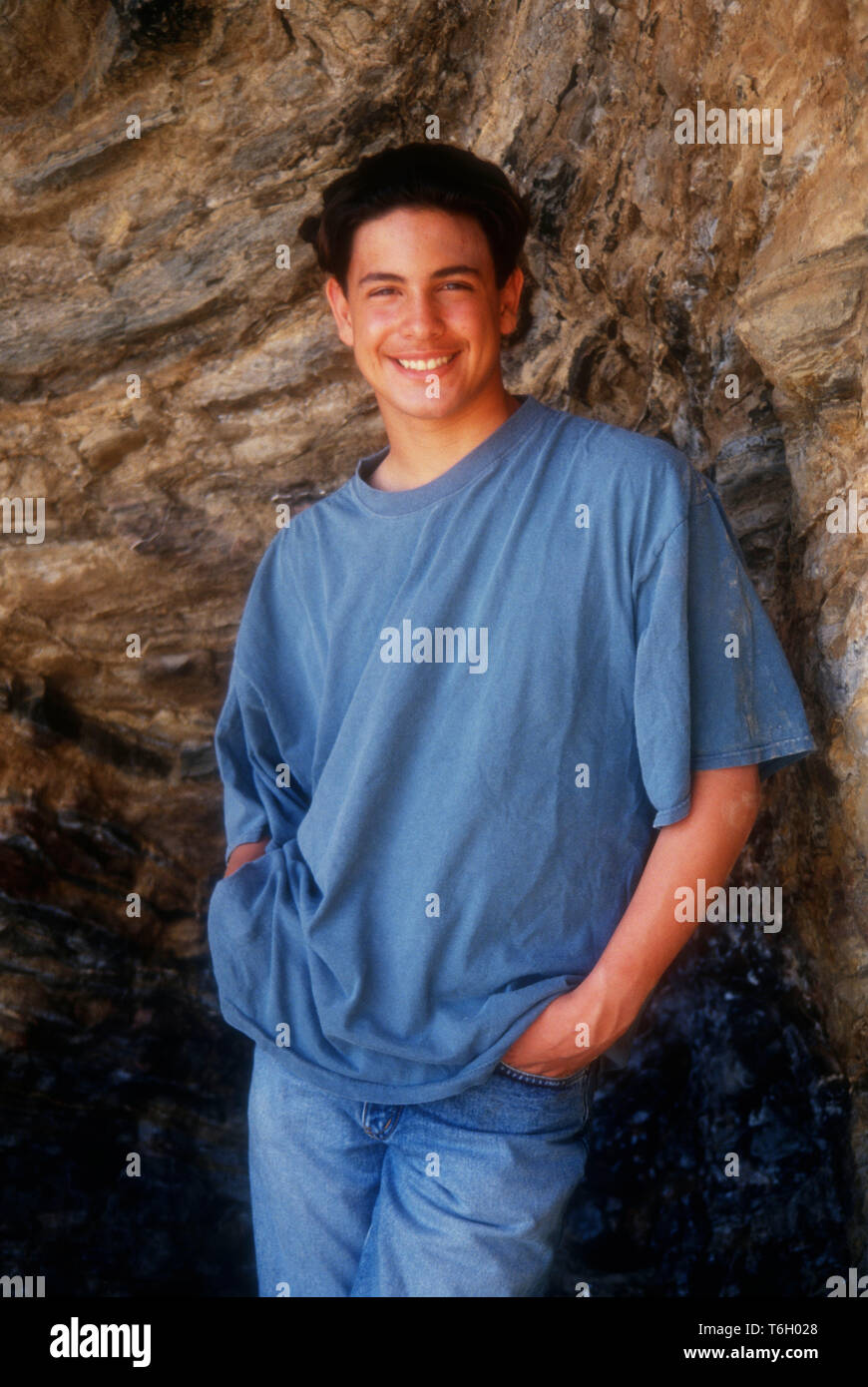 Malibu, California, USA 13th April, 1994 (Exclusive) Actor Felipe ...