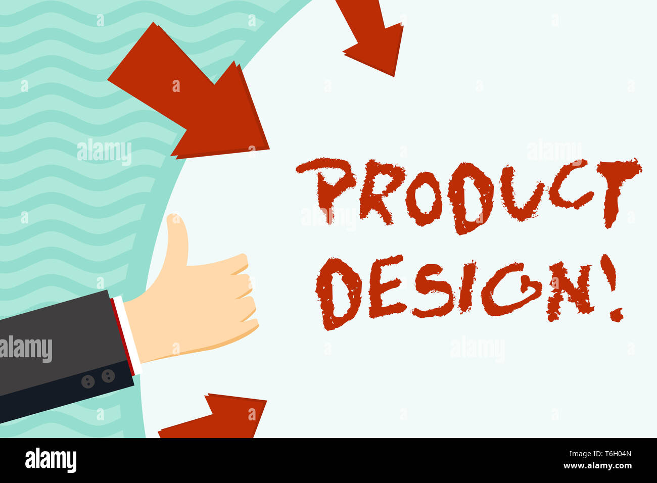 Handwriting text writing Product Design. Conceptual photo process of creating or improving a ...