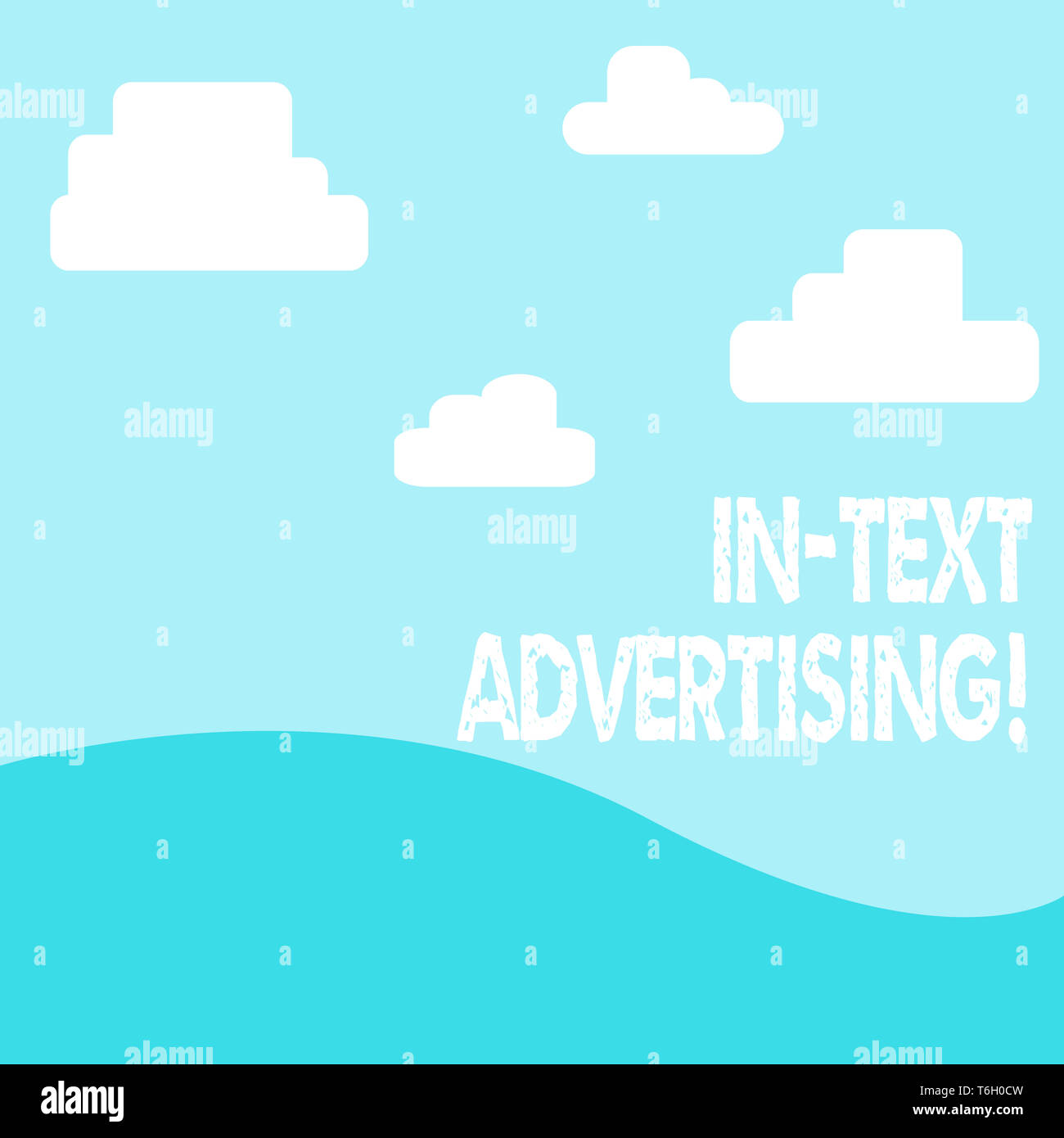 Word writing text In Text Advertising. Business photo showcasing ...