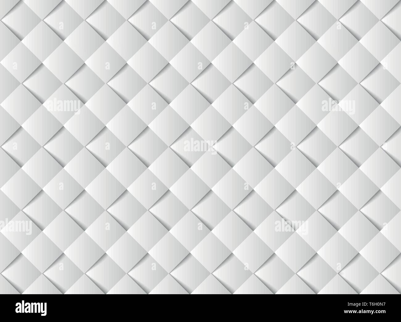 Abstract white paper cut square pattern design. You can use for ad ...