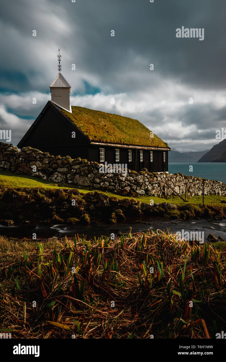 Kirkja faroe islands hi-res stock photography and images - Alamy