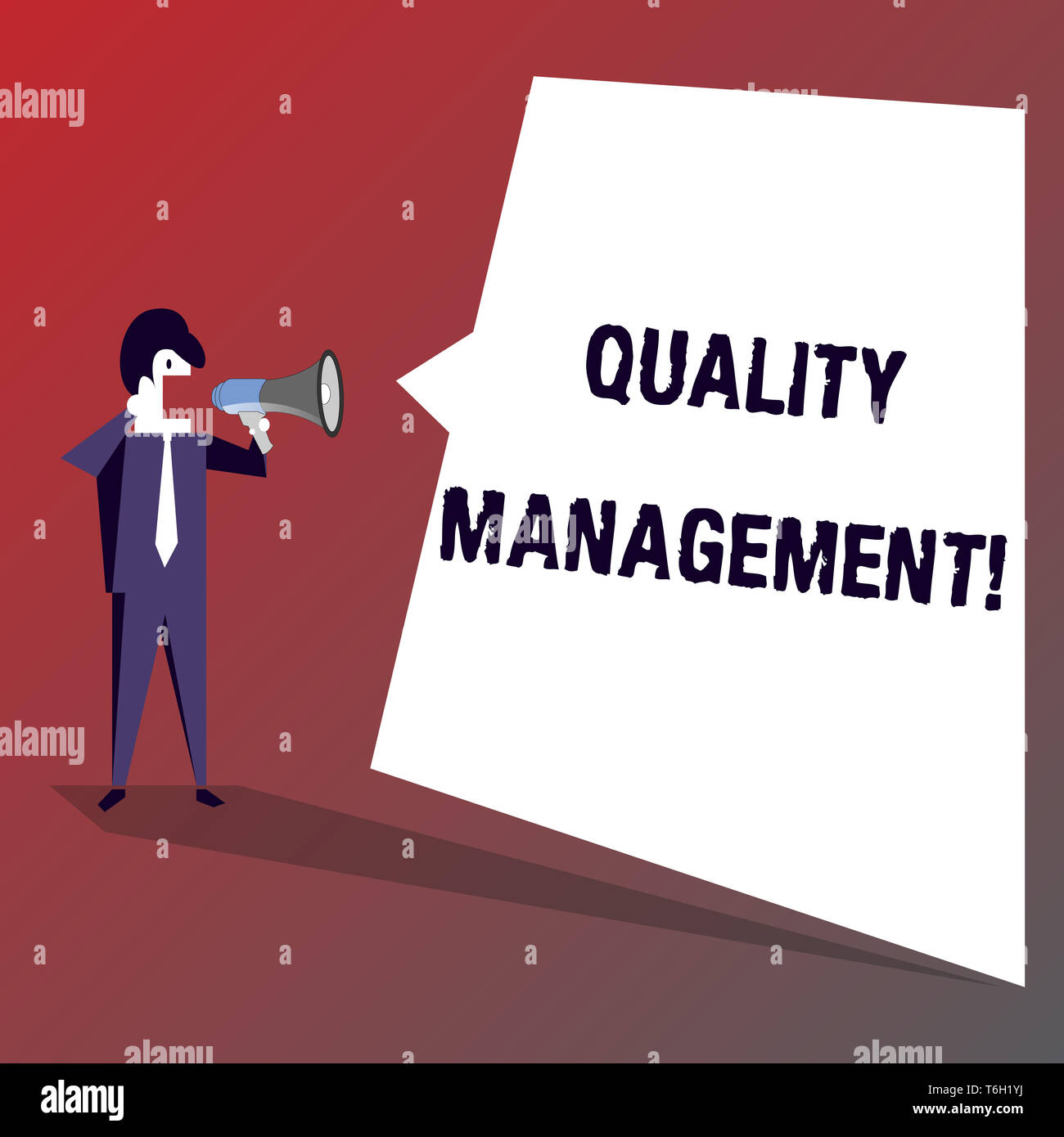 Conceptual hand writing showing Quality Management. Concept meaning ...