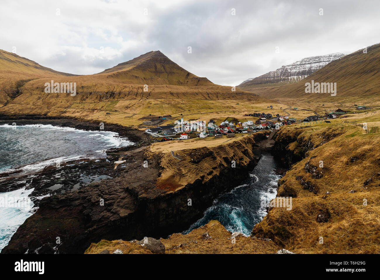 Hike in gjogv hi-res stock photography and images - Alamy
