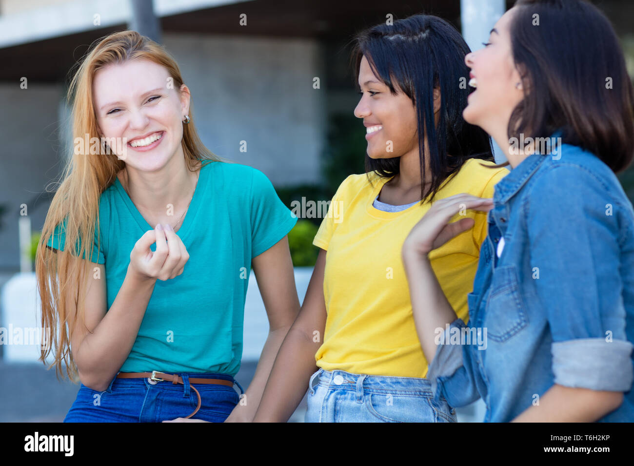Indian girls talking hi-res stock photography and images - Alamy
