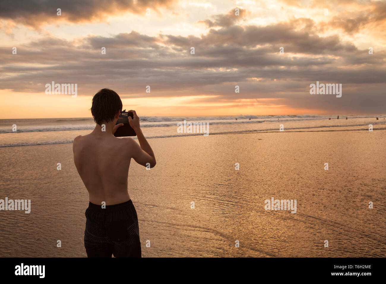 Legian beach surf hi-res stock photography and images - Alamy