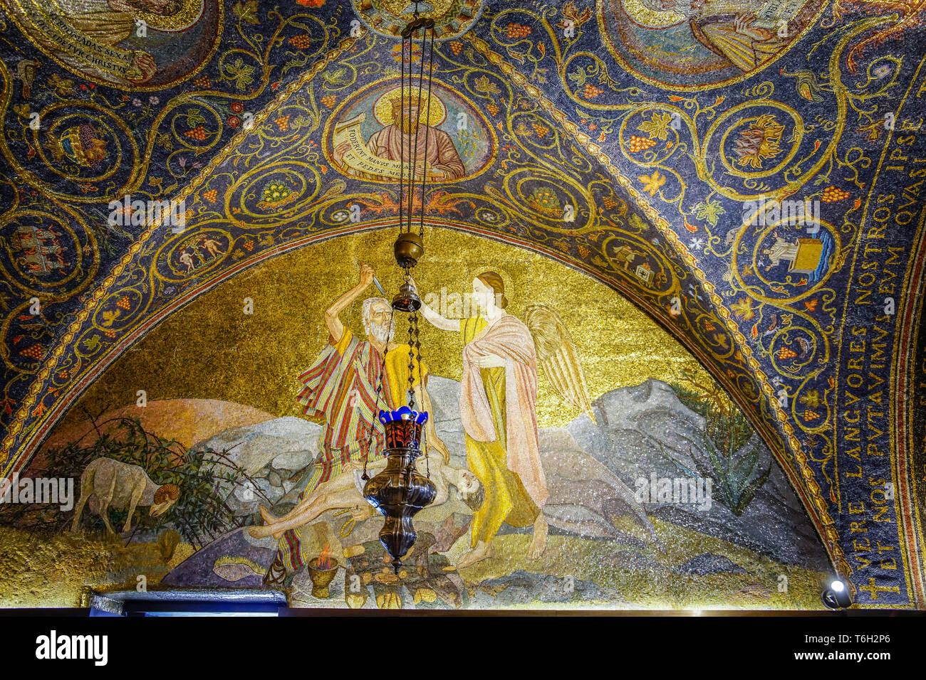 Abraham Mosaic, Latin Calvary Chapel, Church of the Holy Sepulchre ...
