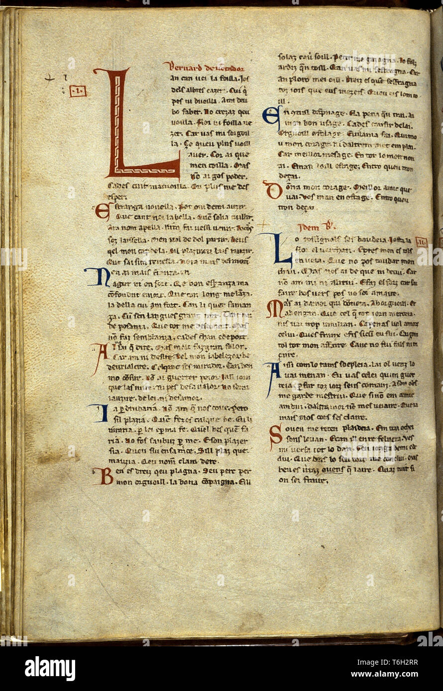 Code provencal manuscript hi-res stock photography and images - Alamy