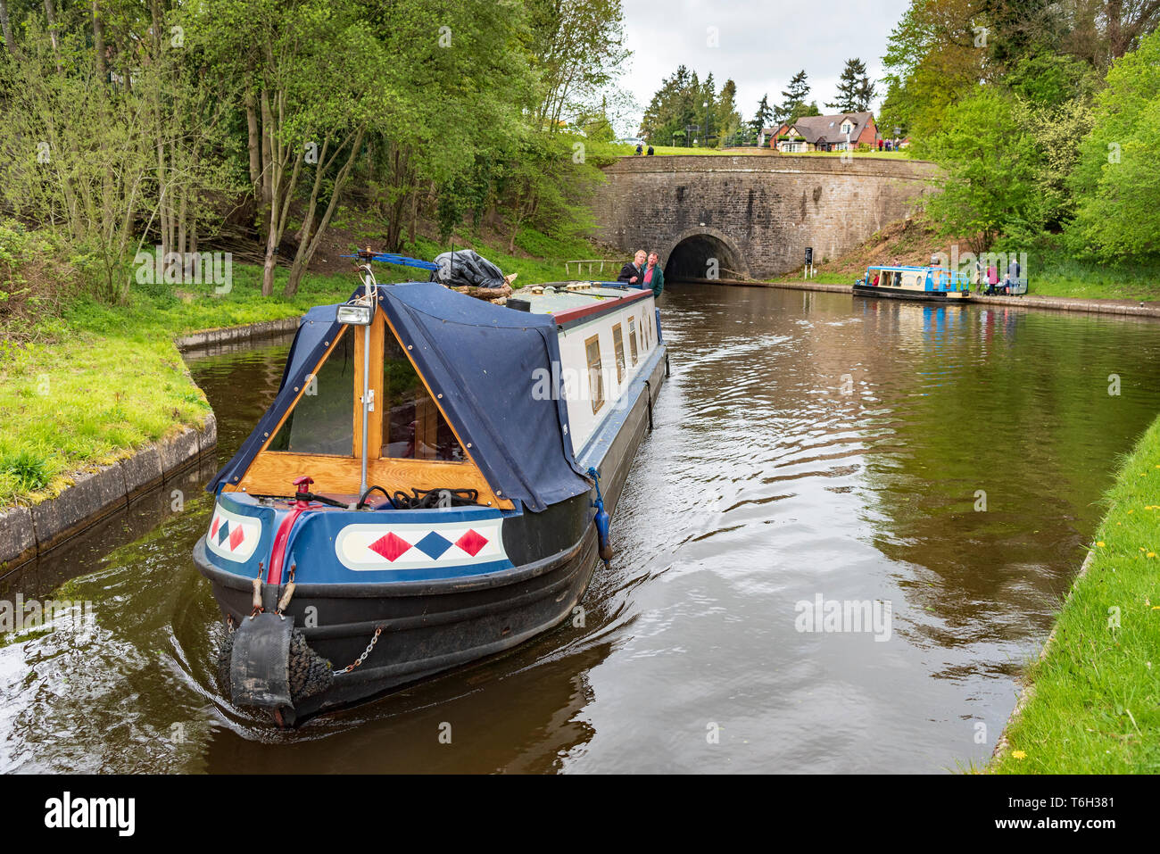 Chirk canal basin hi-res stock photography and images - Alamy