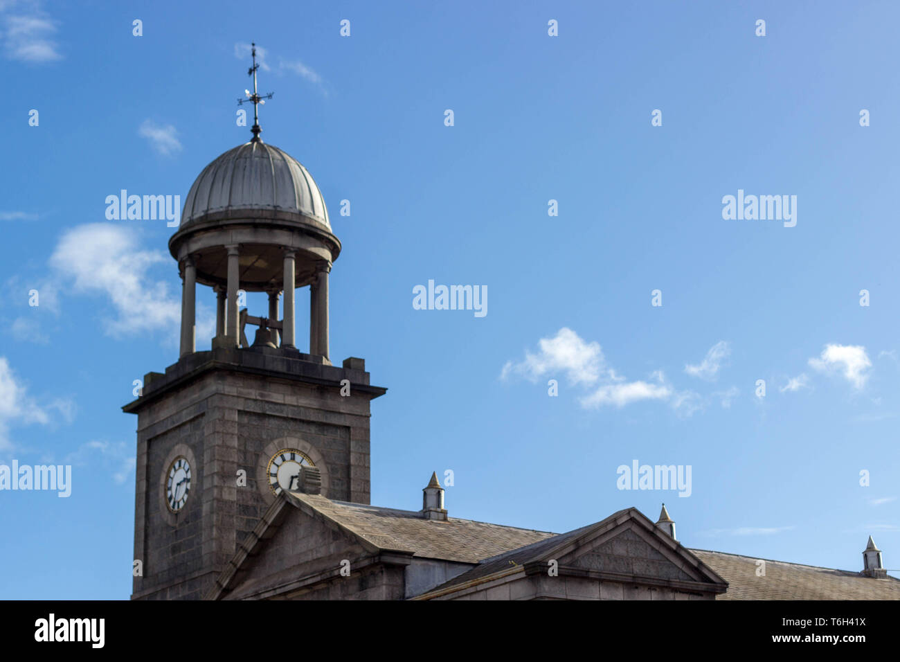 Church Clock Tower Stock Photo - Alamy
