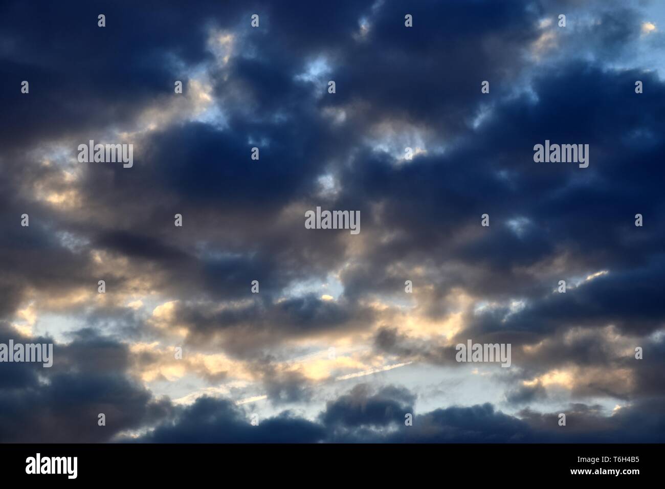 Beautiful mixed cloud formation hi-res stock photography and images - Alamy