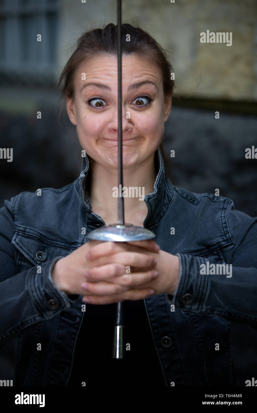 Cross eyed woman hi-res stock photography and images - Alamy
