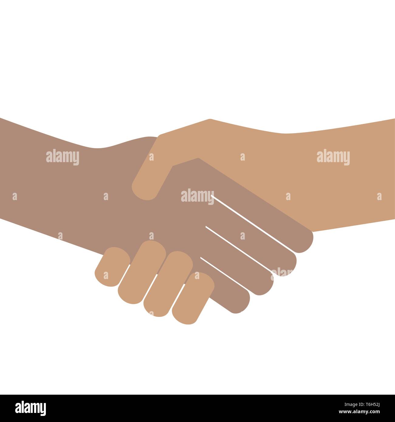 handshake people shake hands pictogram isolated on white background ...