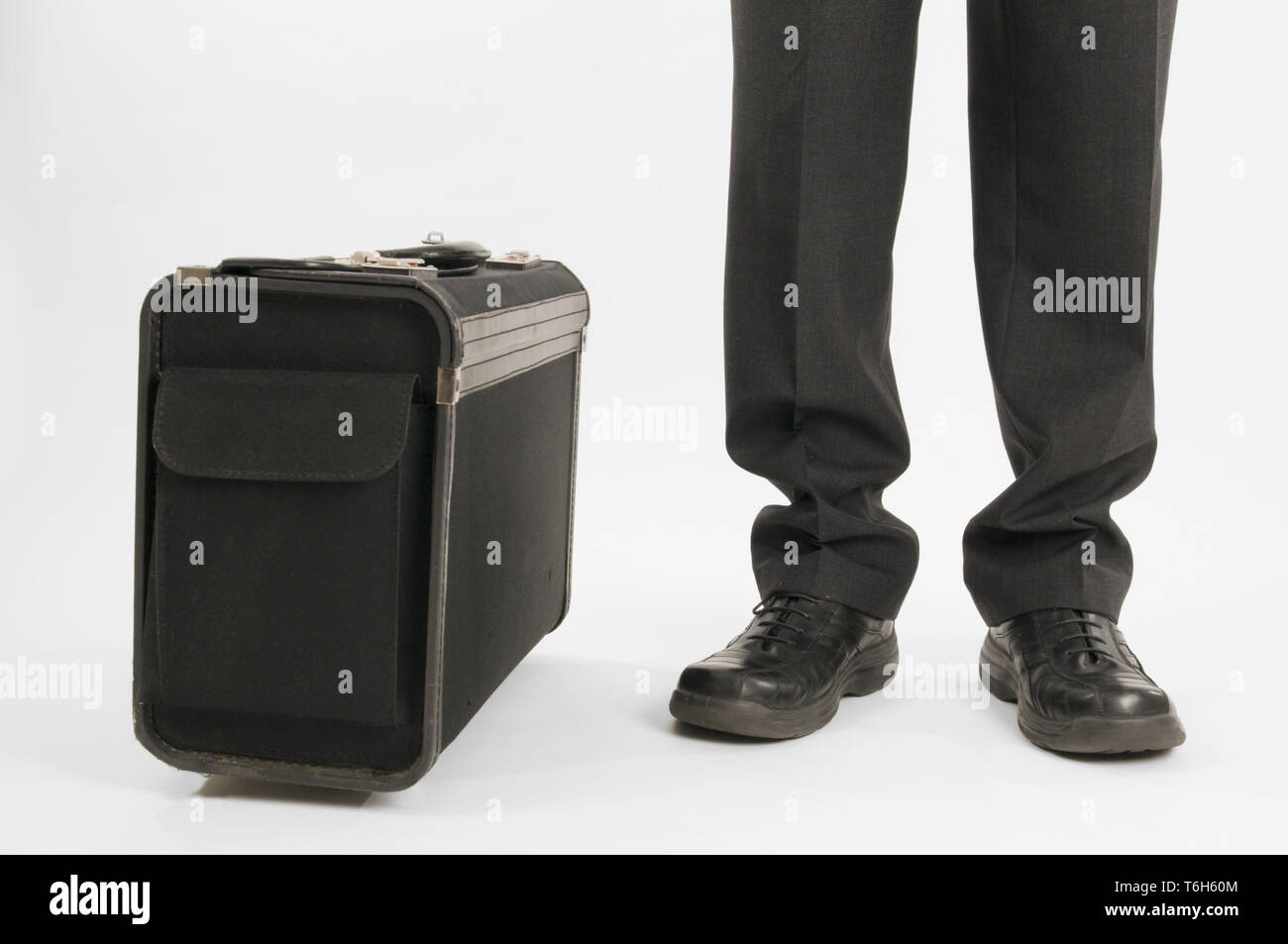 legs and suitcase Stock Photo - Alamy