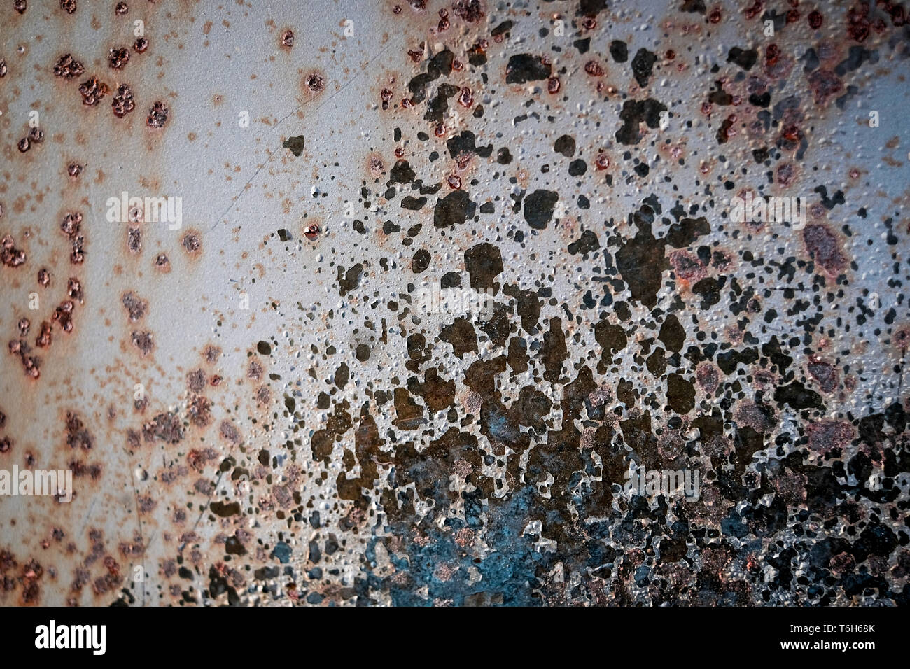 Abstract rust pattern on metal texture background Stock Photo - Alamy
