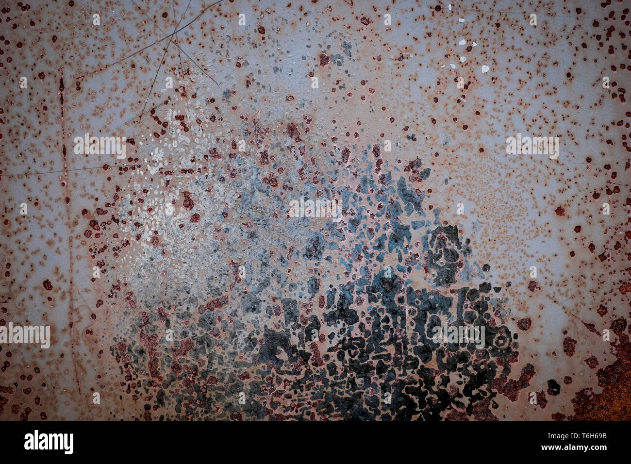 Abstract rust pattern on metal texture background Stock Photo - Alamy