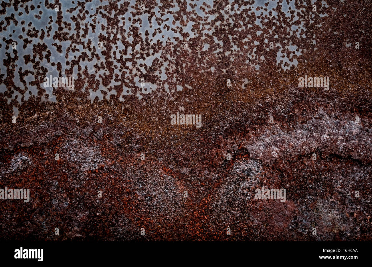 Abstract rust pattern on metal texture background Stock Photo - Alamy