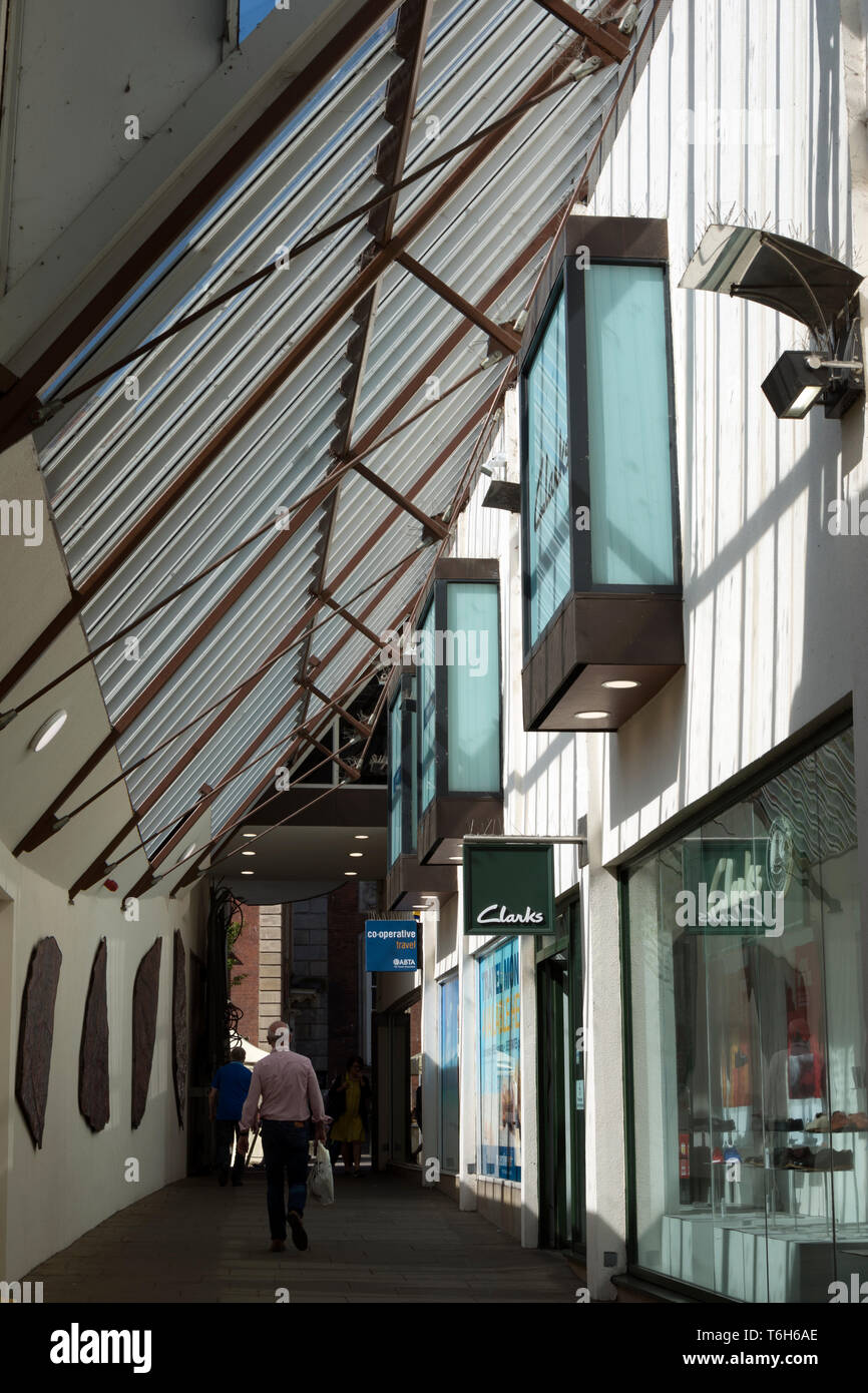 City Arcade, Worcester, Worcestershire, England, UK Stock Photo - Alamy