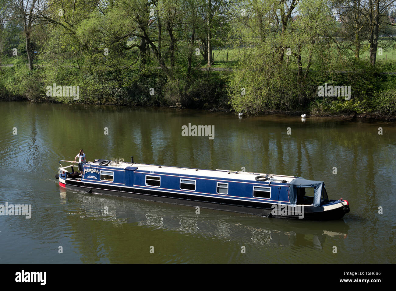 Narrowboat River High Resolution Stock Photography and Images - Alamy
